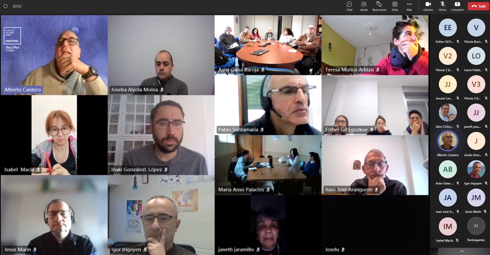 REUNIÓN ONLINE PREPARATORIA DEL V ENCUENTRO PARA LA TRANFORMACIÓN ...