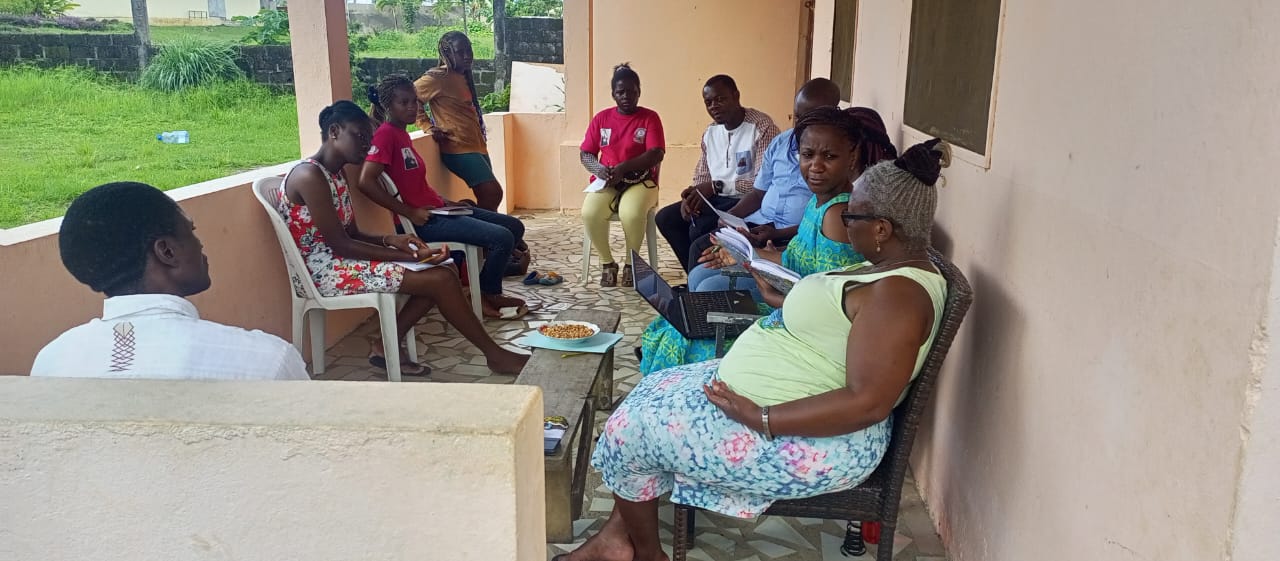 First meeting of Piarist volunteers from Malibé (Gabon)